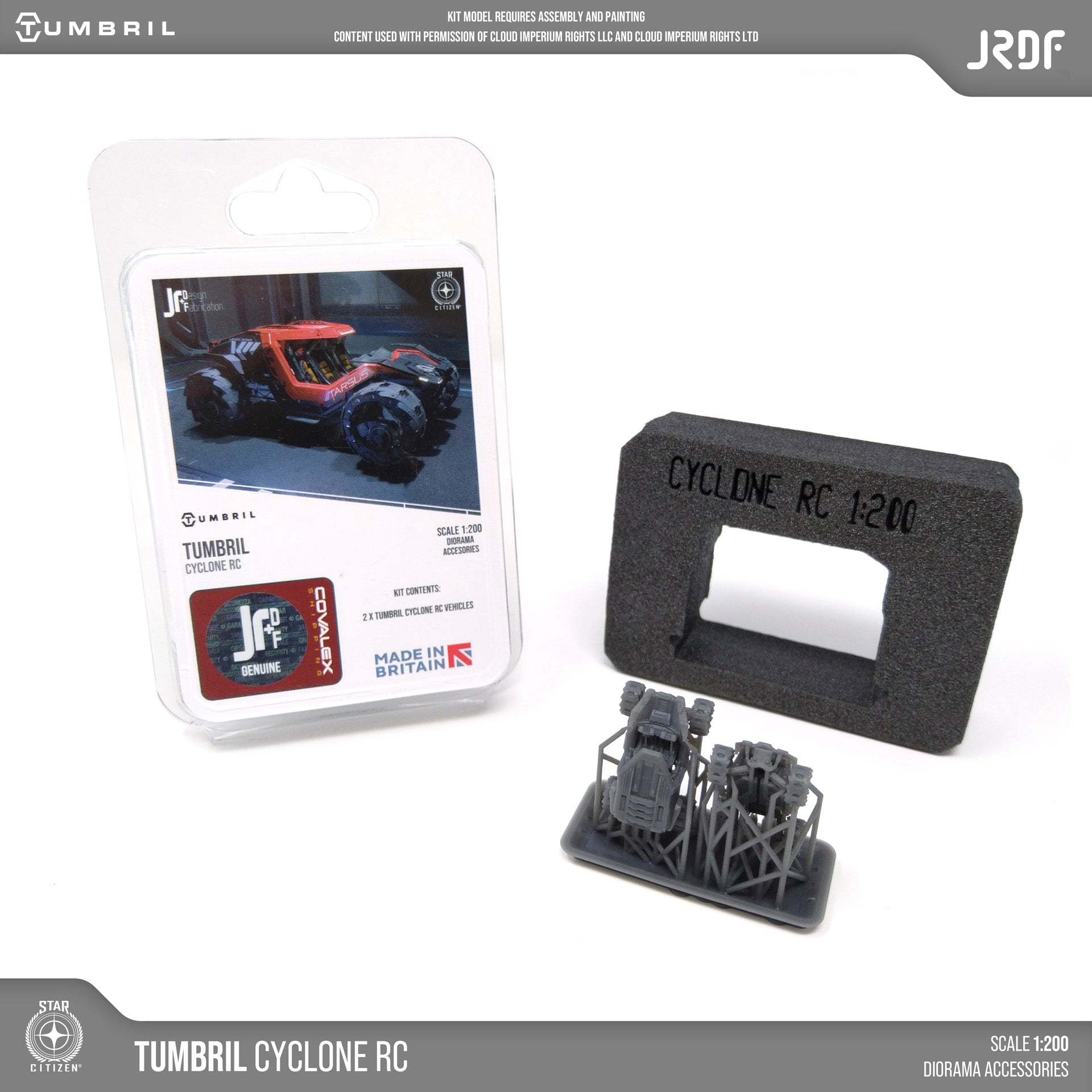 Cyclone RC Diorama Kit (1:200) – JRDF