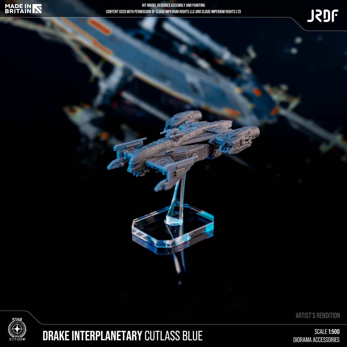 Cutlass Blue Diorama Kit (1:500) – JRDF