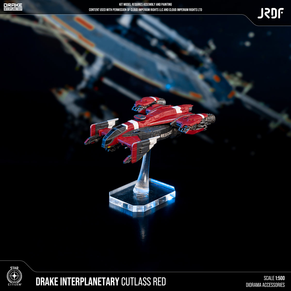 Cutlass Red Diorama Kit (1:500) – JRDF