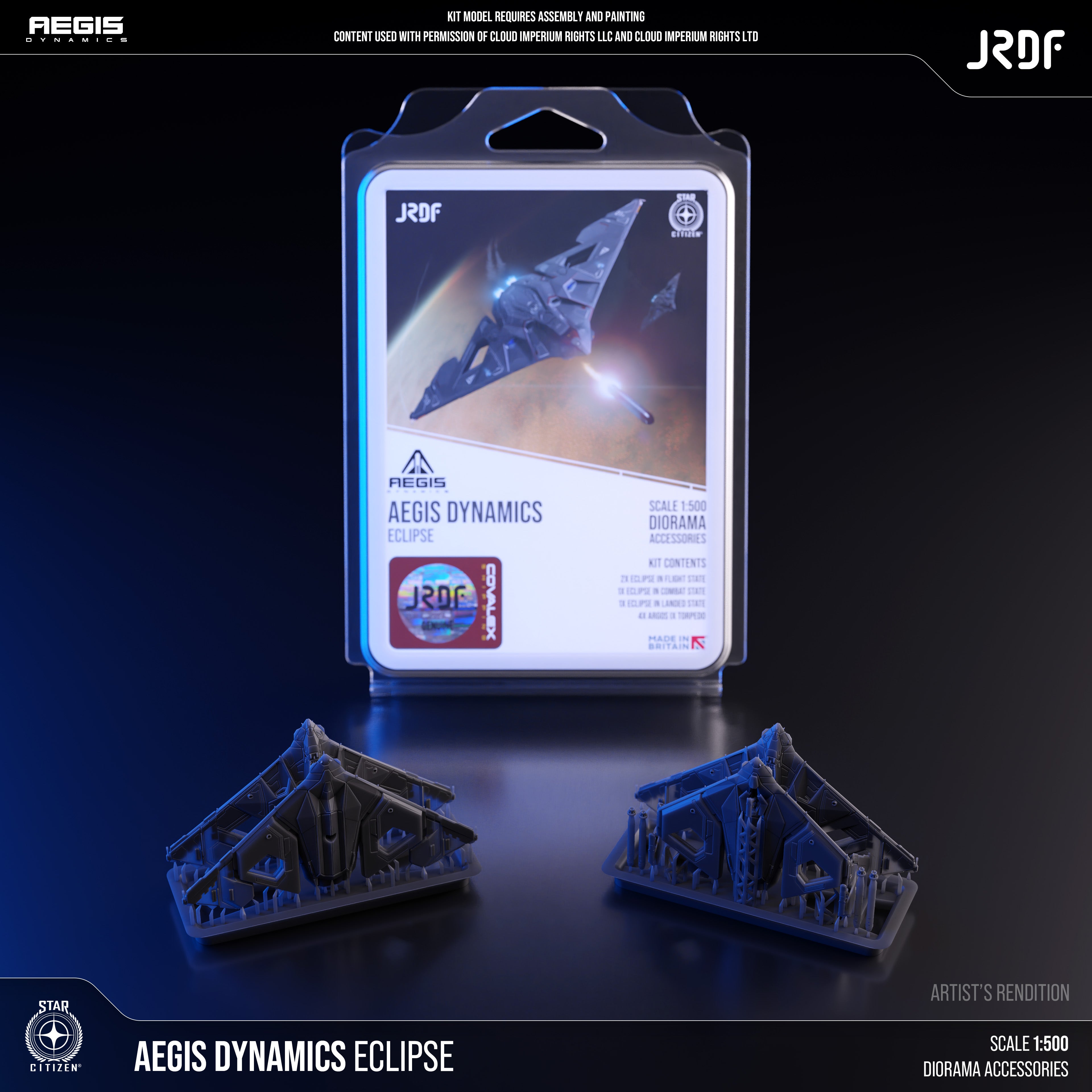 Eclipse Diorama Kit (1:500) – JRDF