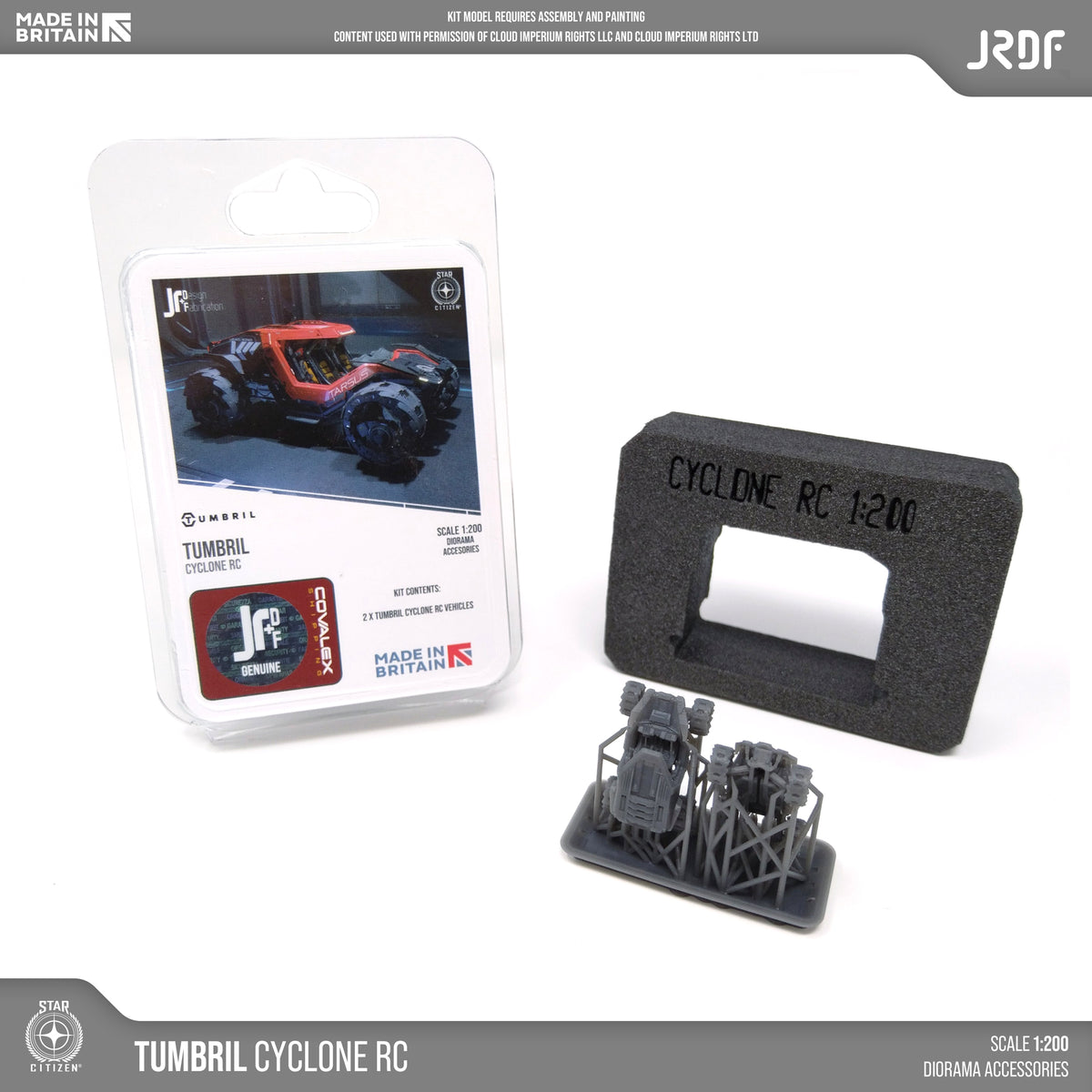 Cyclone RC Diorama Kit (1:200) – JRDF